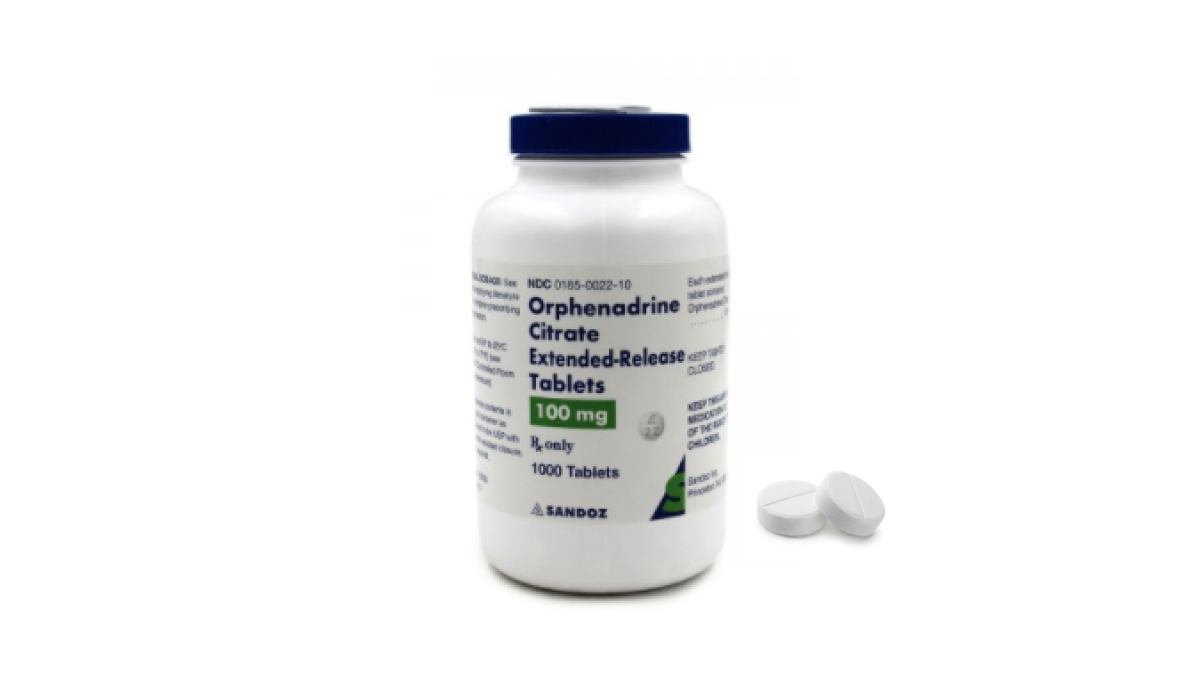 Sandoz Recalls Of 13 Lots Of Orphenadrine Citrate Extended Release Tablets